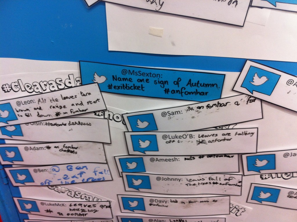 Guest Post: Twitter Exit Tickets in the Classroom | Seomra Ranga