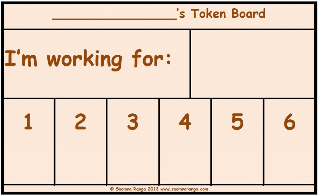 Token Board 03 | Seomra Ranga