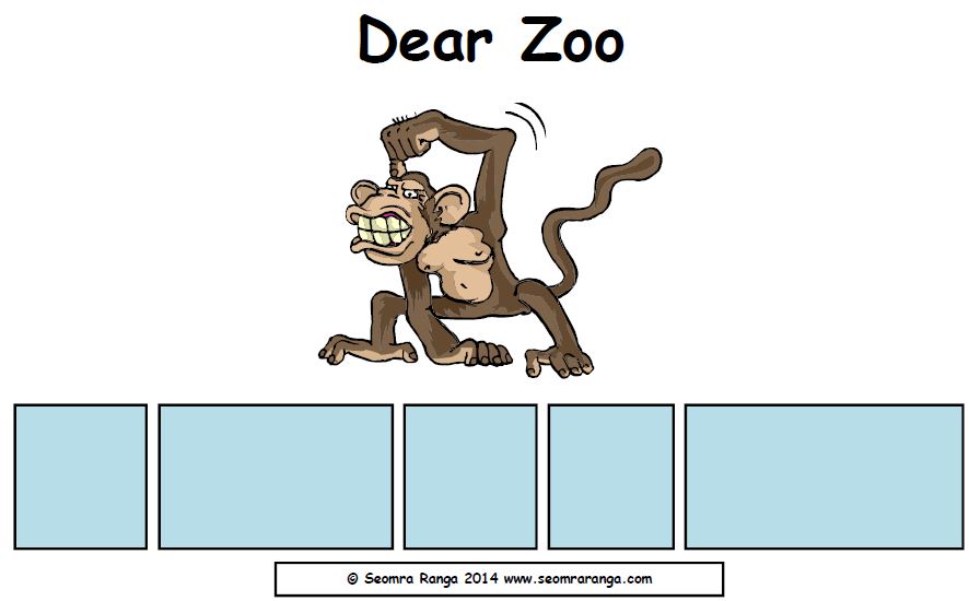 Dear Zoo Sentence Builders | Seomra Ranga