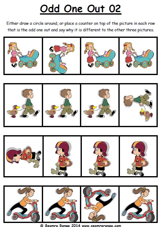 Odd One Out 02 | Seomra Ranga