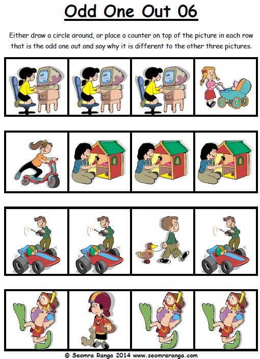 Odd One Out 06 | Seomra Ranga