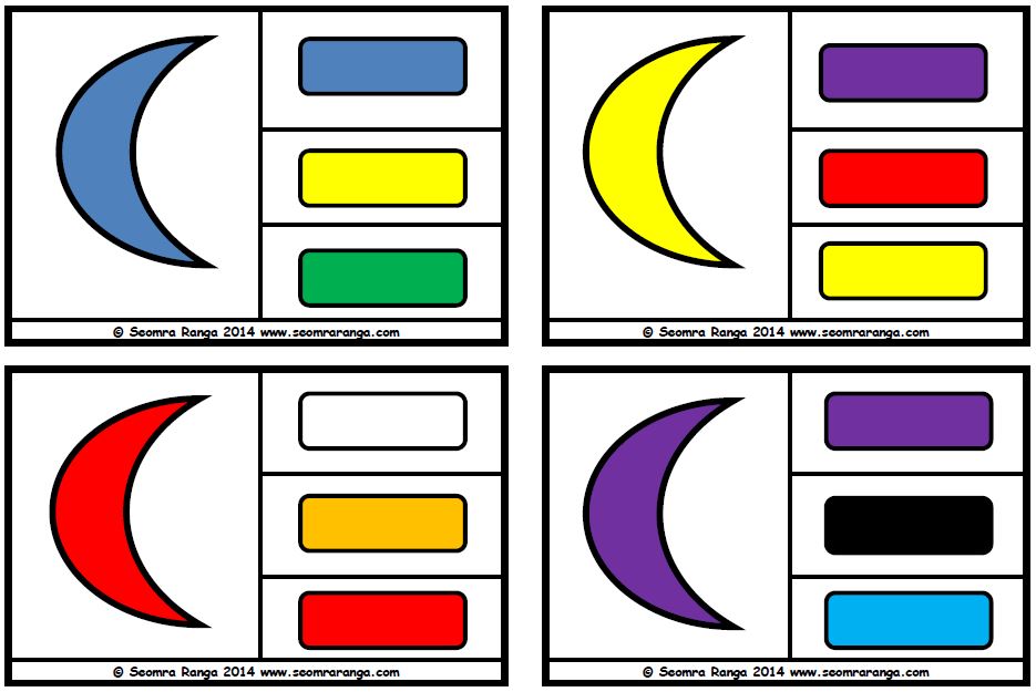 Peg Colour Matching 01 | Seomra Ranga