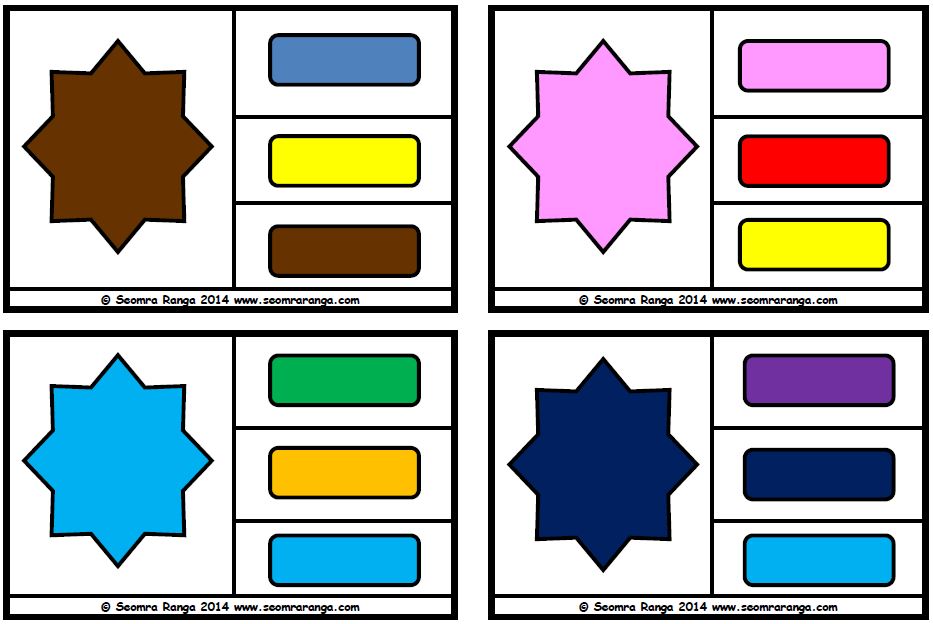 Peg Colour Matching 02 | Seomra Ranga