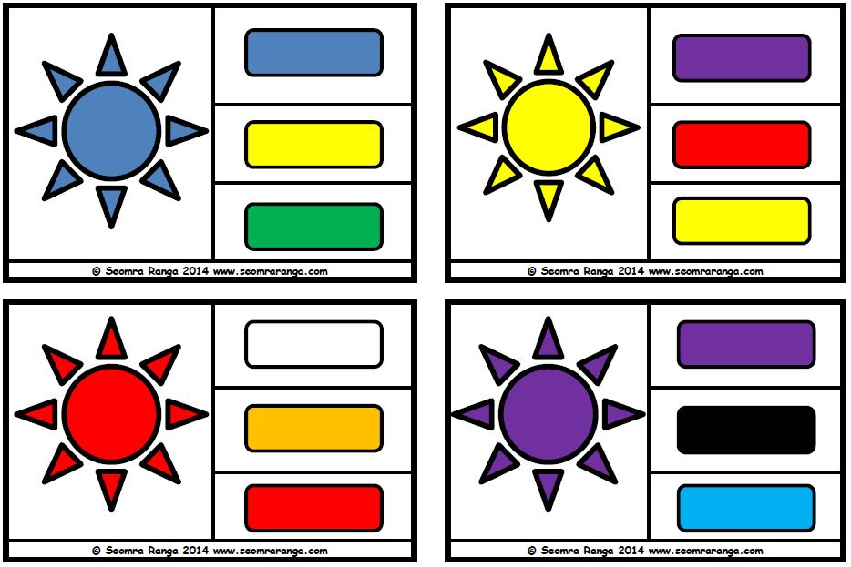 Peg Colour Matching 05 | Seomra Ranga