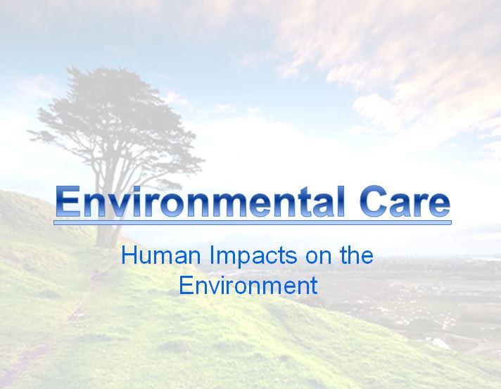 Environmental Care and Awareness | Seomra Ranga
