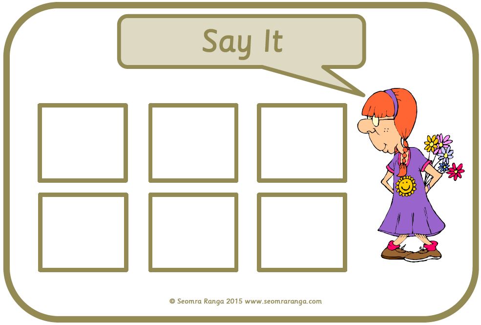 Say It Think It 01 | Seomra Ranga