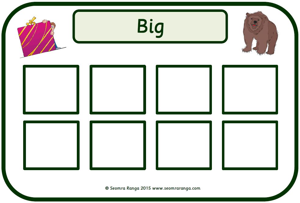 Big and Small Sorting 01 | Seomra Ranga