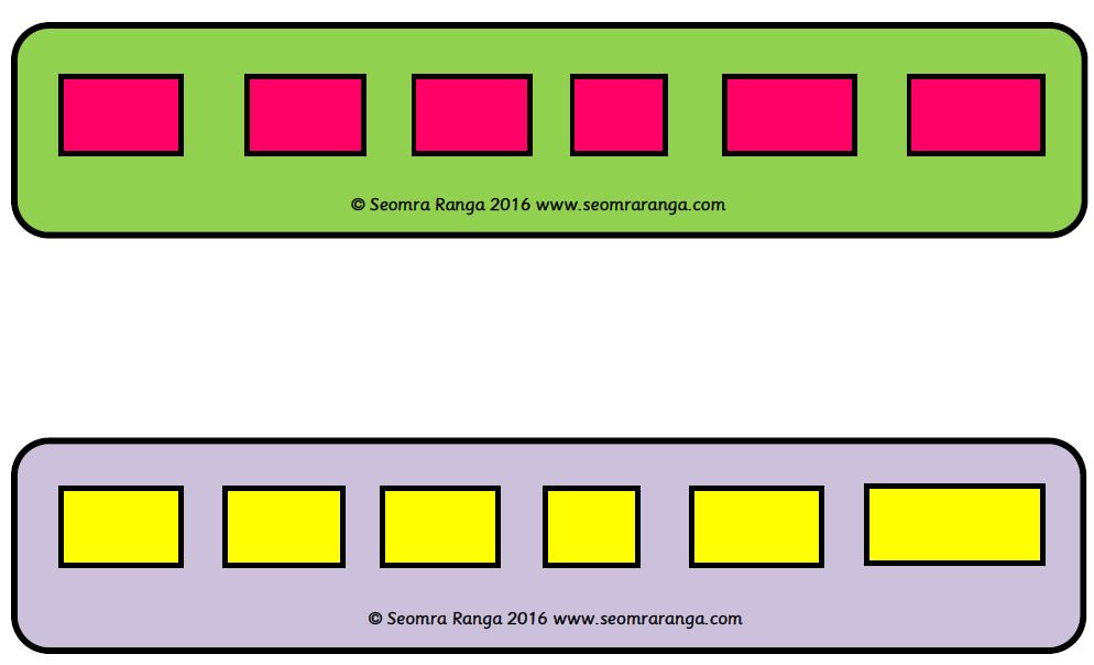 Sentence Strips 01 | Seomra Ranga
