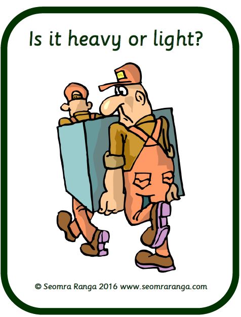 Is It Heavy Or Light? | Seomra Ranga