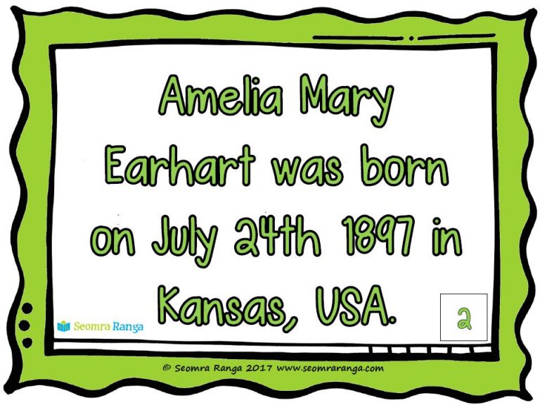 The Story of Amelia Earhart | Seomra Ranga