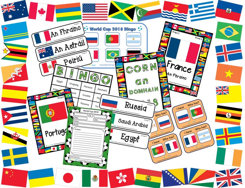 World Cup 2018 Resource Pack | Seomra Ranga