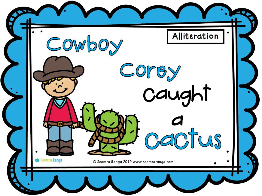 Alliteration Posters | Seomra Ranga