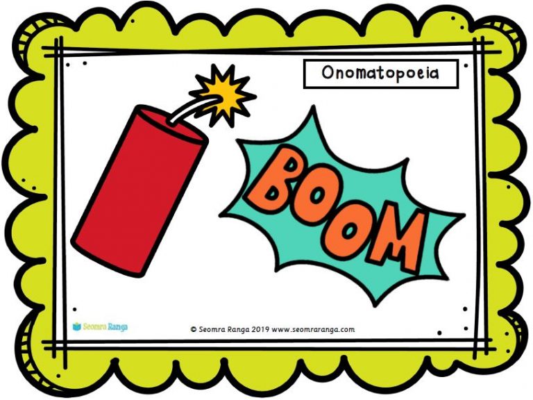 Onomatopoeia Posters | Seomra Ranga