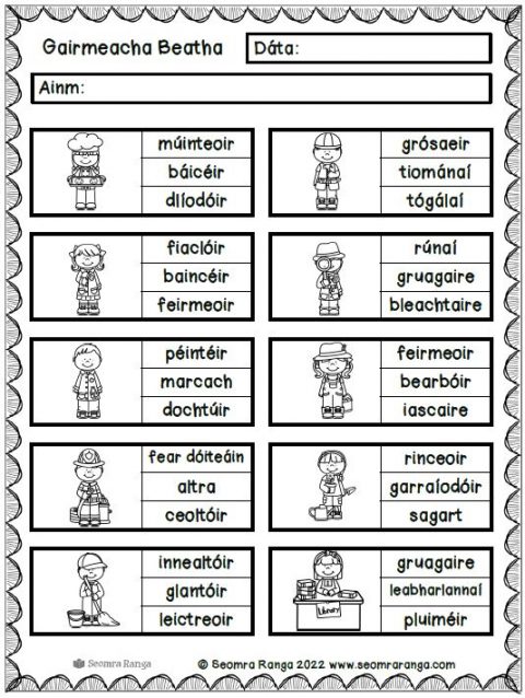 Scríbhneoireacht | Seomra Ranga